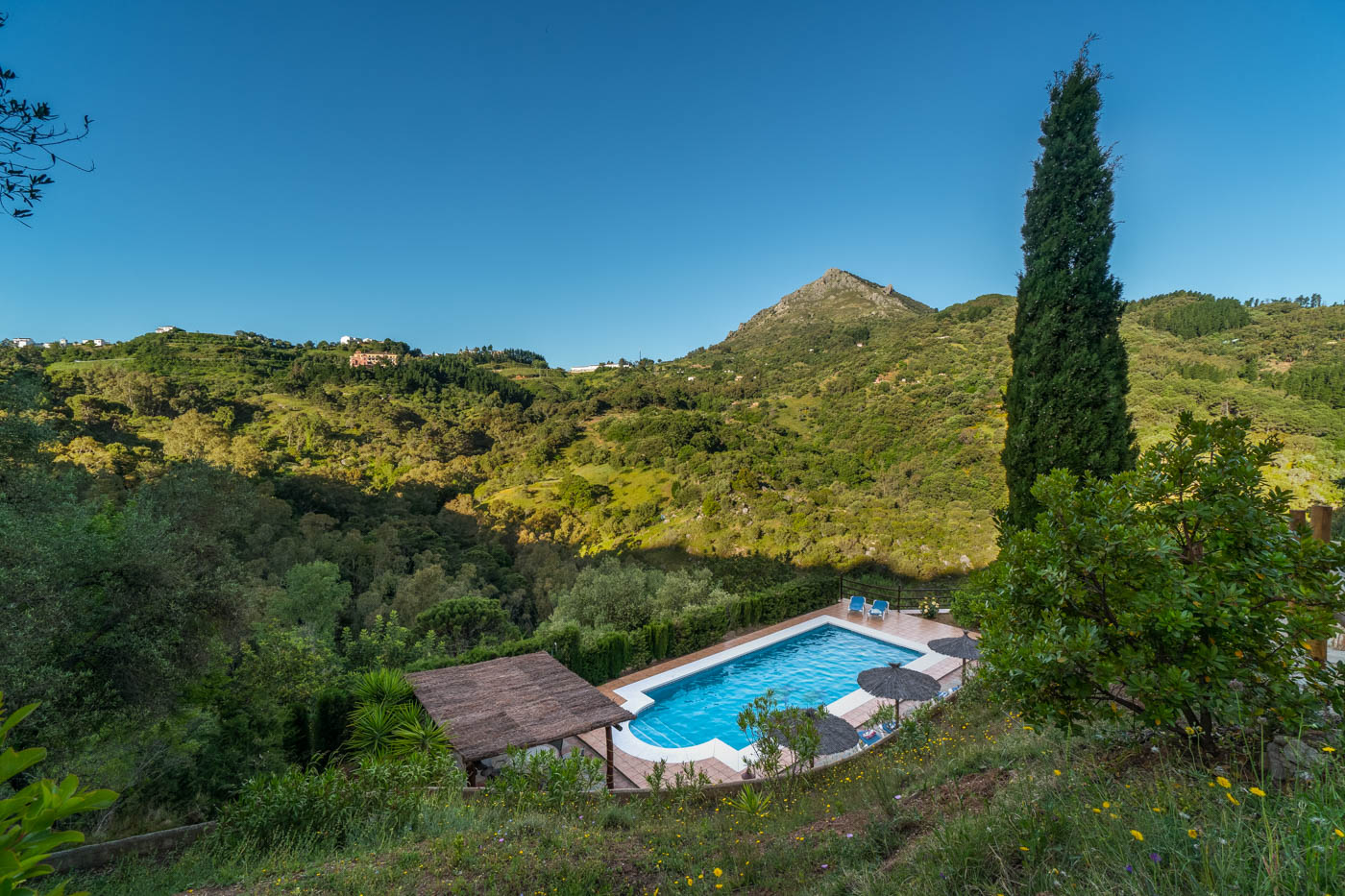 Perfect privacy and valley views, walking distance to Gaucin village
