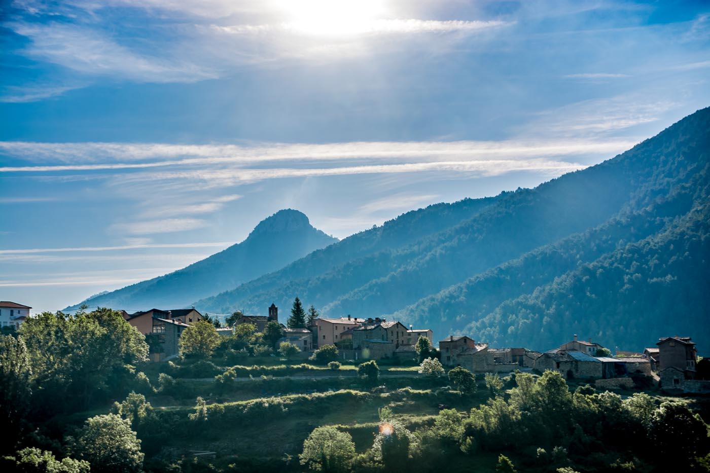 Eco holiday mountain retreat in Pyrenees, Catalonia, Spain